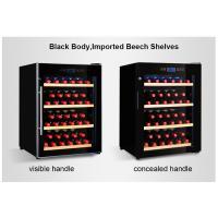 China Direct Cooling 45 Bottles 150L Freestanding Wine Cooler for sale