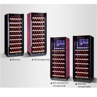 China 110 bottles Blue LED Wine Cellar Fridge for sale