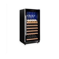 China Direct Cooling 105W 188L Commercial Wine Display Cooler for sale