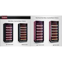 China Direct Cooling 105W 188L Commercial Wine Display Cooler for sale