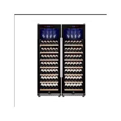 China Direct Cooling 105W 188L Commercial Wine Display Cooler for sale