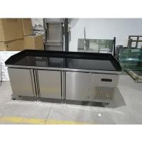 China 7ft 3 Door Undercounter Commercial Fridge Freezer for sale