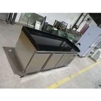 China 7ft 3 Door Undercounter Commercial Fridge Freezer for sale