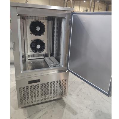 China 110V 60Hz 2400W 10 Pans Commercial Blast Freezer Fan Cooling for sale
