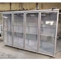 China Commercial Bar 2500L 4 Glass Door Upright Beverage Fridge for sale