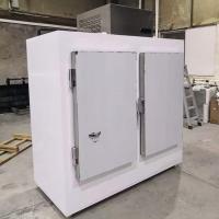 China Digital  650L 2 Doors Ice Storage Bin -10℃ Direct Cooling for sale