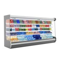 China Remote Type Supermarket Vertical Multideck Open Chiller for sale