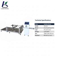 China Chair Caster Durability Test Equipment | Load Pneumatic Castor Fatigue Tester | BIFMA X5.1 PLC LCD Display for sale