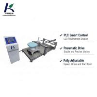 China Office Chair Caster Fatigue Endurance Testing Machine | Pneumatic Drive Caster Wheel Wear Life Tester | PLC Control BIFMA X5.1 for sale