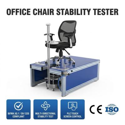China Automatic Furniture Tilting Stability Tester Chair Base Overturning Resistance Testing Equipment for sale