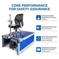 China Chair Stability Testing Machine Professional Chair Tilting and Overturning Tester Furniture Lab Stability Testing Equipment for sale