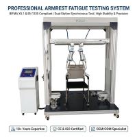 China Chair Arm Side Pressure Fatigue Durability Tester for Plastic Nylon Aluminum Alloy Office Chair Arm Inspection for sale