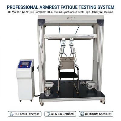 China Chair Arm Side Pressure Fatigue Durability Tester for Plastic Nylon Aluminum Alloy Office Chair Arm Inspection for sale