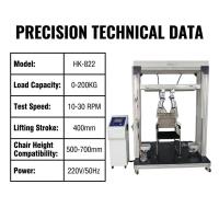China Chair Arm Side Pressure Fatigue Durability Tester for Plastic Nylon Aluminum Alloy Office Chair Arm Inspection for sale