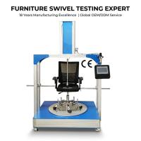 China Office Chair Swivel Durability Testing Machine BIFMA X5.1 EN 1335 Swivel Chair Rotation Tester for sale