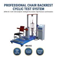 China Furniture Lab Chair Push Back Tester Evaluate Office Chair Backrest & Tilt Mechanism Cycle Life Performance for sale
