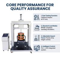 China Industrial Chair Seat Loading Fatigue Tester 136kg Capacity Factory Price Furniture Testing Machine for sale
