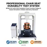 China Furniture Lab Test Instrument Chair Seating Surface Impact Cycle Life Machine for Office Gaming Chair Inspection for sale