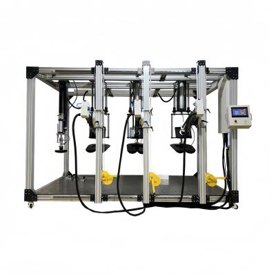 China Sofa Fatigue Tester Multi-station Seat Durability Testing Machine for Office Chair Sofa Cushion Armrest ASTM F1858 ISO 7173 for sale