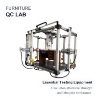China PLC Controlled Office Desk Comprehensive Fatigue Tester Furniture Strength Durability Testing Machine 999999 Cycles for sale