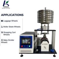 China Professional Caster Abrasion Testing Machine QB/T 2155 Standard for Luggage Manufacturer Quality Control for sale