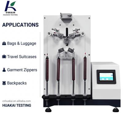 China Automatic Zipper Reciprocating Durability Tester LCD Display High Precision for Bag Manufacturer Quality Assurance for sale