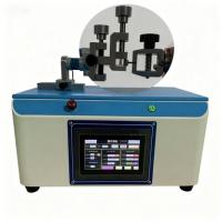 China HUAKAI Zipper Torque Tester Bidirectional Torsion Pull Tab Resistance for Test Equipment Luggage Garment Zipper Quality Control for sale