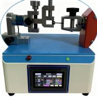 China HUAKAI Zipper Torque Tester Bidirectional Torsion Pull Tab Resistance for Test Equipment Luggage Garment Zipper Quality Control for sale