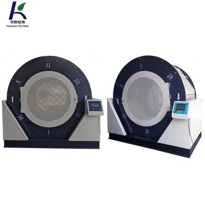 China HUAKAI Luggage Tumbling Drum Drop Impact Resistance Testing Equipment, Luggage Drum Impact Testing Machine for sale