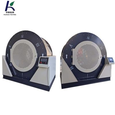 China HUAKAI Luggage Tumbling Barrel Drop Impact Testing Machine, Luggage Hexagonal Drum Testing Machine for sale