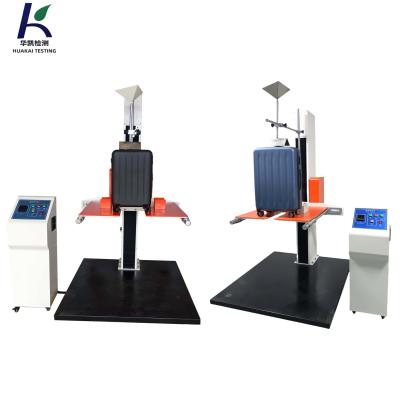 China ASTM D5276 Laboratory Double-Wing Luggage Free Fall Drop Impact Testing Machine for sale