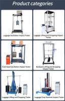 China HUAKAI Factory Direct Automatic Luggage Lift and Drop Tester - Professional Testing Equipment with LCD Display for sale