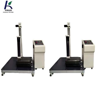 China Compliant Luggage Falling Weight Impact Testing Machine | Luggage Impact Resistance Testing Equipment for sale
