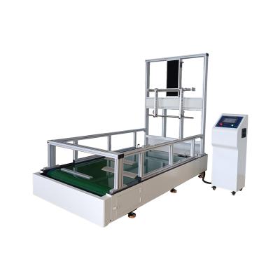China Luggage Walking Road Condition Bump Tester, High-Precision Travel Suitcase Durability Testing Equipment for sale