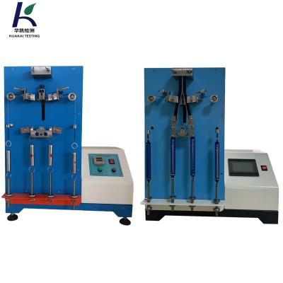 China ISO ASTM Automatic Zipper Tensile Fatigue Testing Machine Reciprocating Fatigue Tester for Garment, Leather and Backpack Zippers for sale