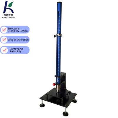 China HUAKAI Falling Ball Drop Impact Tester Steel Ball Free Fall Testing Machine for sale