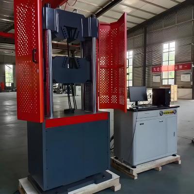China Steel Tensile Strength Hydraulic Tester, 1000KN Computer Controlled Electro-Hydraulic Servo Universal Tensile Testing Machine for sale