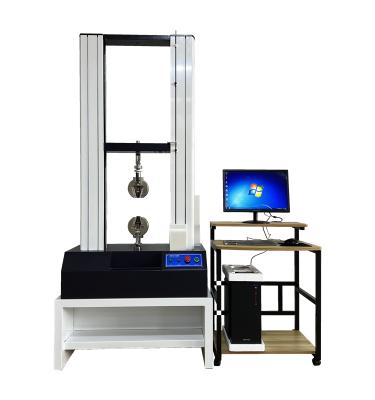 China Dual-Column Spring Servo-Controlled Universal Rubber Material Tensile Testing Machine Dual-Column Tensile Tester for sale