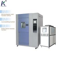China Thermal Shock Test Chamber Rapid Temperature Cycling -40~150℃ Three-zone Climatic Simulation Chamber IEC 60068-2-14 for sale