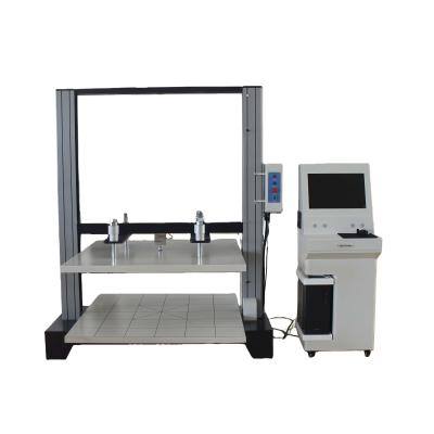 China Computer-Servo Compression Strength Testing Machine for Packaging Boxes and Carton Compression Testing Machine for sale