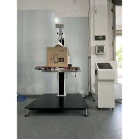 China Corrugated Carton Drop Test Machine Free Fall Packaging Box Tester Double-wing ISTA 1A ASTM D5276 Drop Projectile Impact Tester for sale