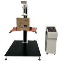 China Corrugated Carton Drop Test Machine Free Fall Packaging Box Tester Double-wing ISTA 1A ASTM D5276 Drop Projectile Impact Tester for sale