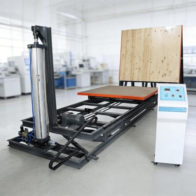 China Pneumatic Lift Packaging Impact Testing Machine Transport Packaging Shock and Collision Resistance Tester Inclined Impact Tester for sale