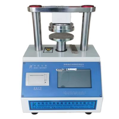 China Microcomputer Compression Strength Testing Machine Microcomputer Edge/Ring Pressure Strength Testing Machine for sale