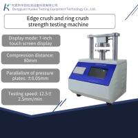 China Carton and Paperboard Edge Crush and Ring Crush Testing Machine, Intelligent Edge Compressive Strength Tester for Paper Sheets for sale