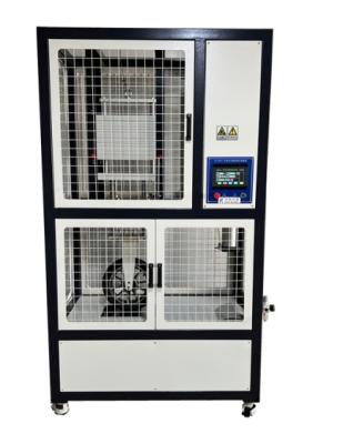 China Caster Radial Fatigue Testing Machine-PLC Touchscreen Control | Abrasion Tester HUAKAI Brand for sale