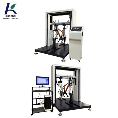China Bicycle Static Load Strength Testing Machine Bicycle Pedaling Fatigue Testing Machine for sale