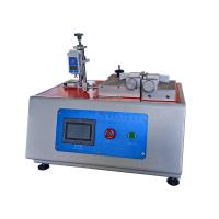 China Leather Edge Paint Bending Fatigue Testing Machine, Edge Coating Durability Tester for Luggage Handbags Footwear for sale