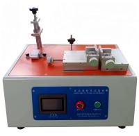 China Leather Edge Paint Bending Fatigue Testing Machine, Edge Coating Durability Tester for Luggage Handbags Footwear for sale
