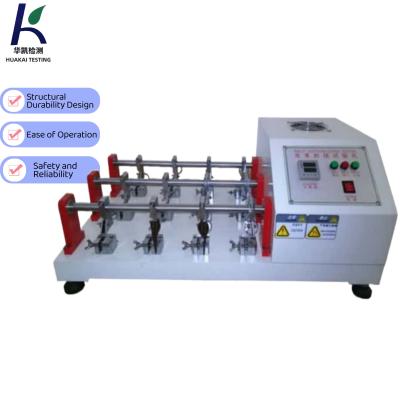 China High Quality HUAKAI Leather Flex Testing Instrument Flexometer for Test Leather Bending Tester for sale